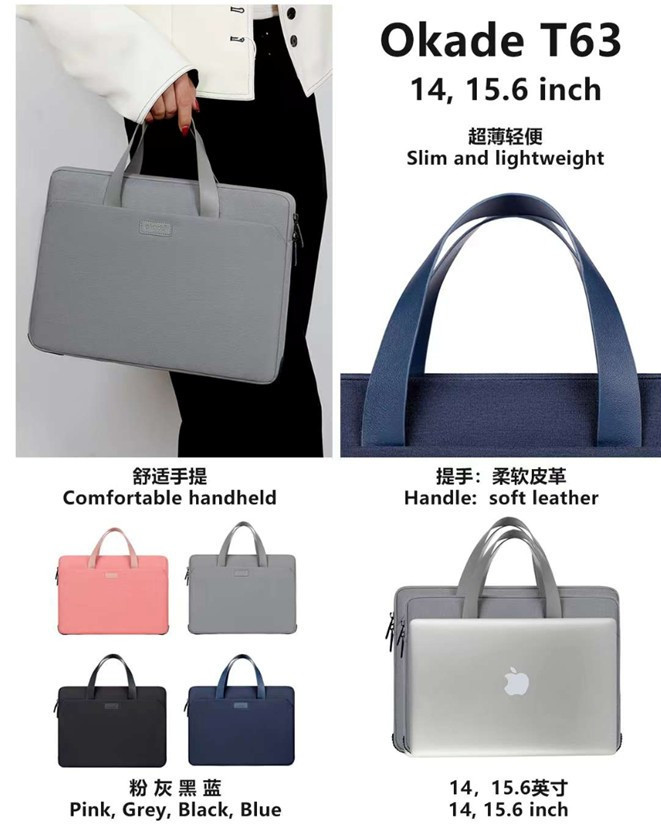 Túi xách laptop OKADE T63 13-15inch | laptopxachtay.com.vn